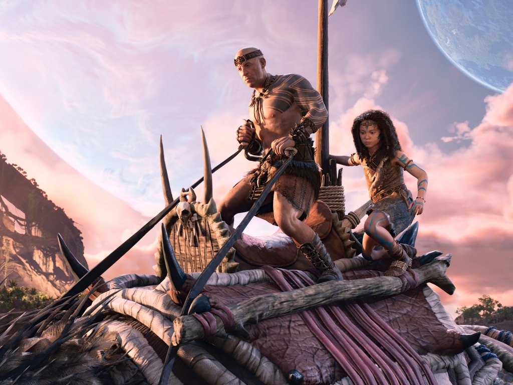 Ark 2 Wallpaper 4K, 2024 Games, Vin Diesel, Santiago
