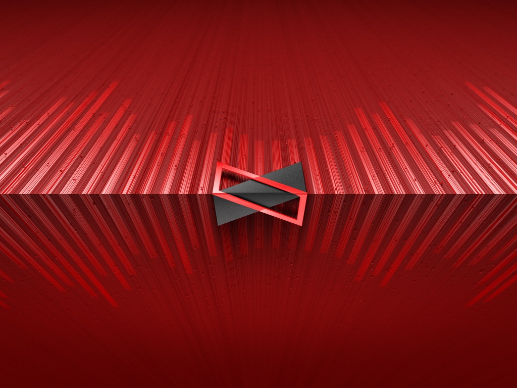 MKBHD Wallpaper 4K, Red abstract, 3D background, 5K