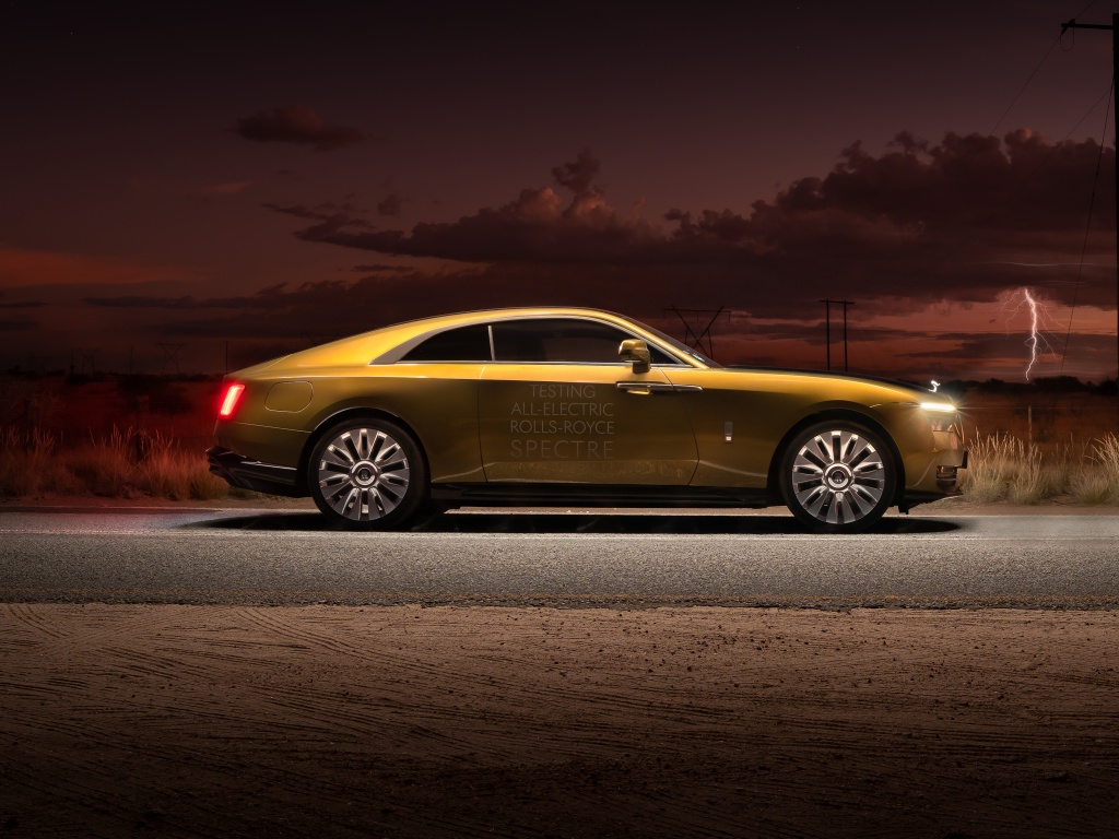 Rolls-Royce Spectre Wallpaper 4K, 2023, Luxury electric cars, 5K