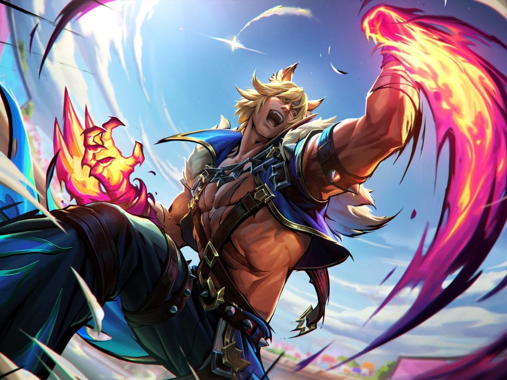 Soul Fighter Sett 4K Wallpaper, League of Legends