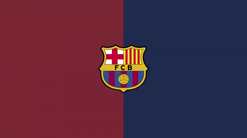 FC Barcelona Wallpaper 4K Crest Jersey Logo 5K 8K