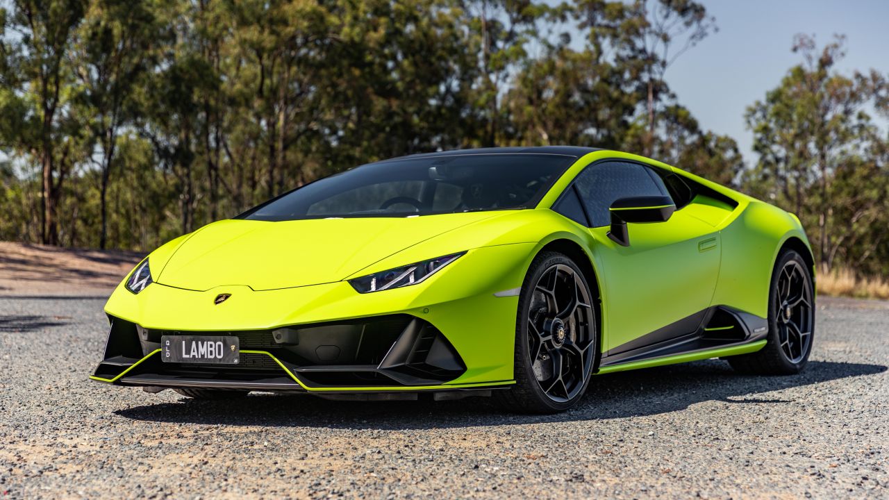Lamborghini Huracan Evo Fluo Capsule Wallpaper 4k 5k
