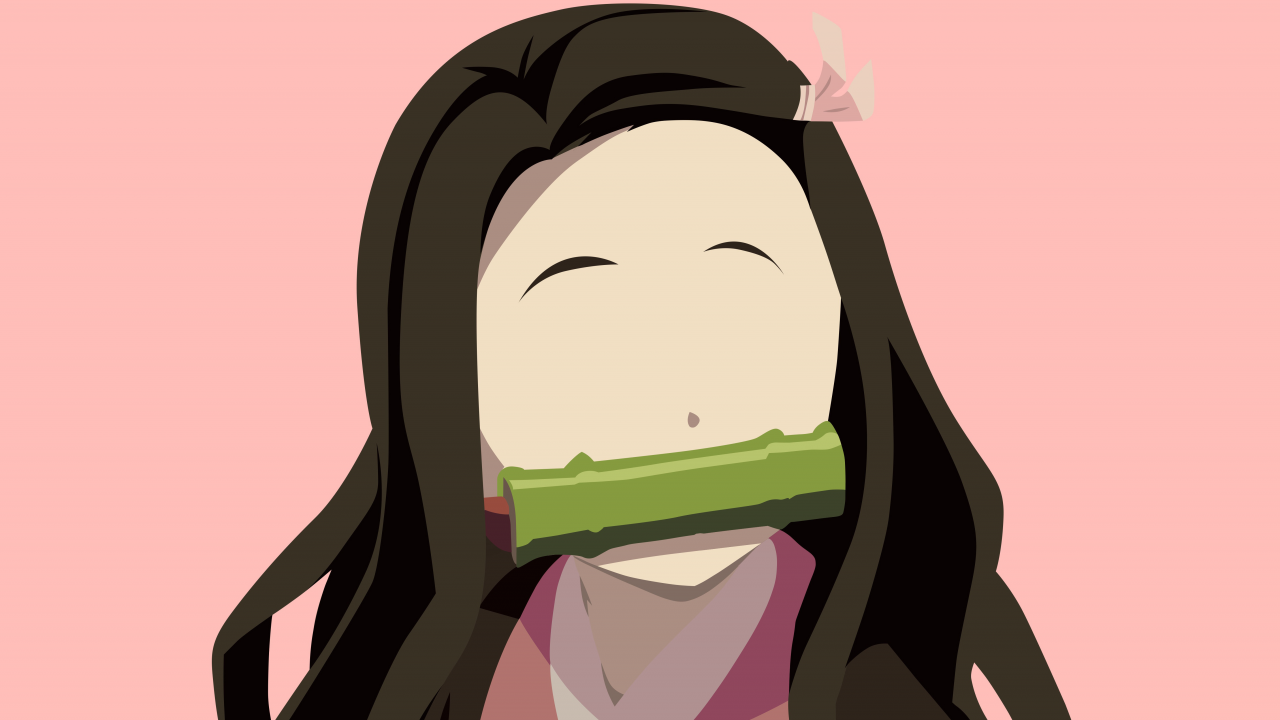 Nezuko Kamado Faceless 5K Wallpaper